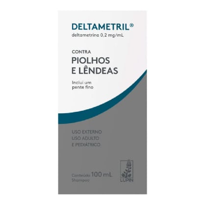 DELTAMETRIL 20 MG SHAMP FR 100 ML